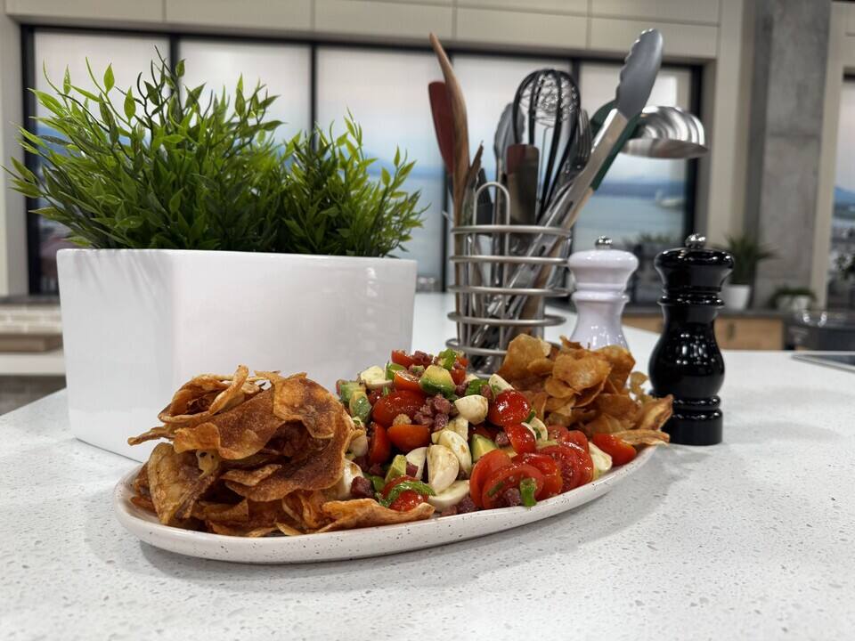 Salade de chorizo flambé au rhum | Salut Bonjour