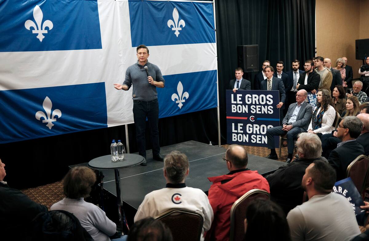 [PHOTOS] Le chef conservateur de passage à Québec: le «gros bon sens ...