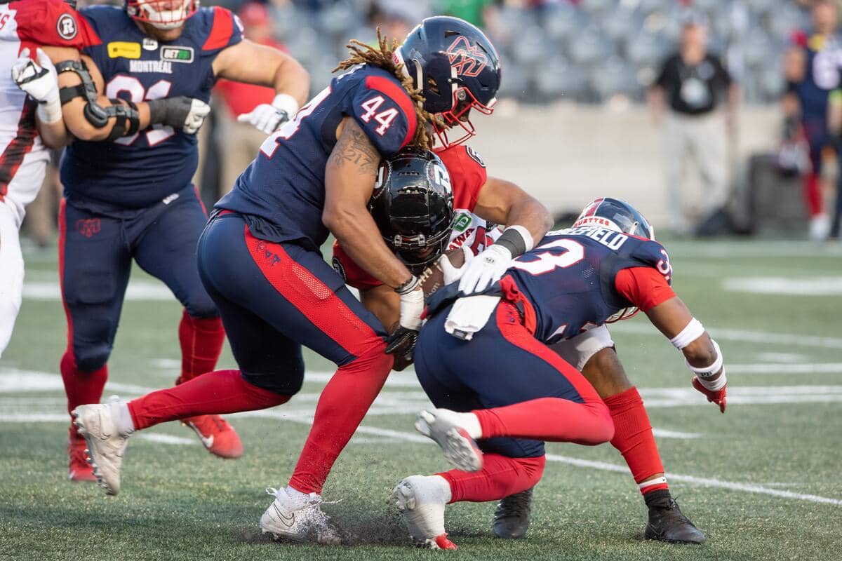 Football: une remontée spectaculaire des Alouettes face au Rouge et ...