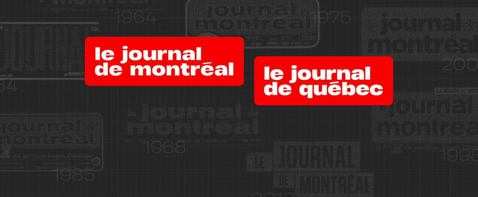 Un Journal, neuf logos | Le Journal de Québec