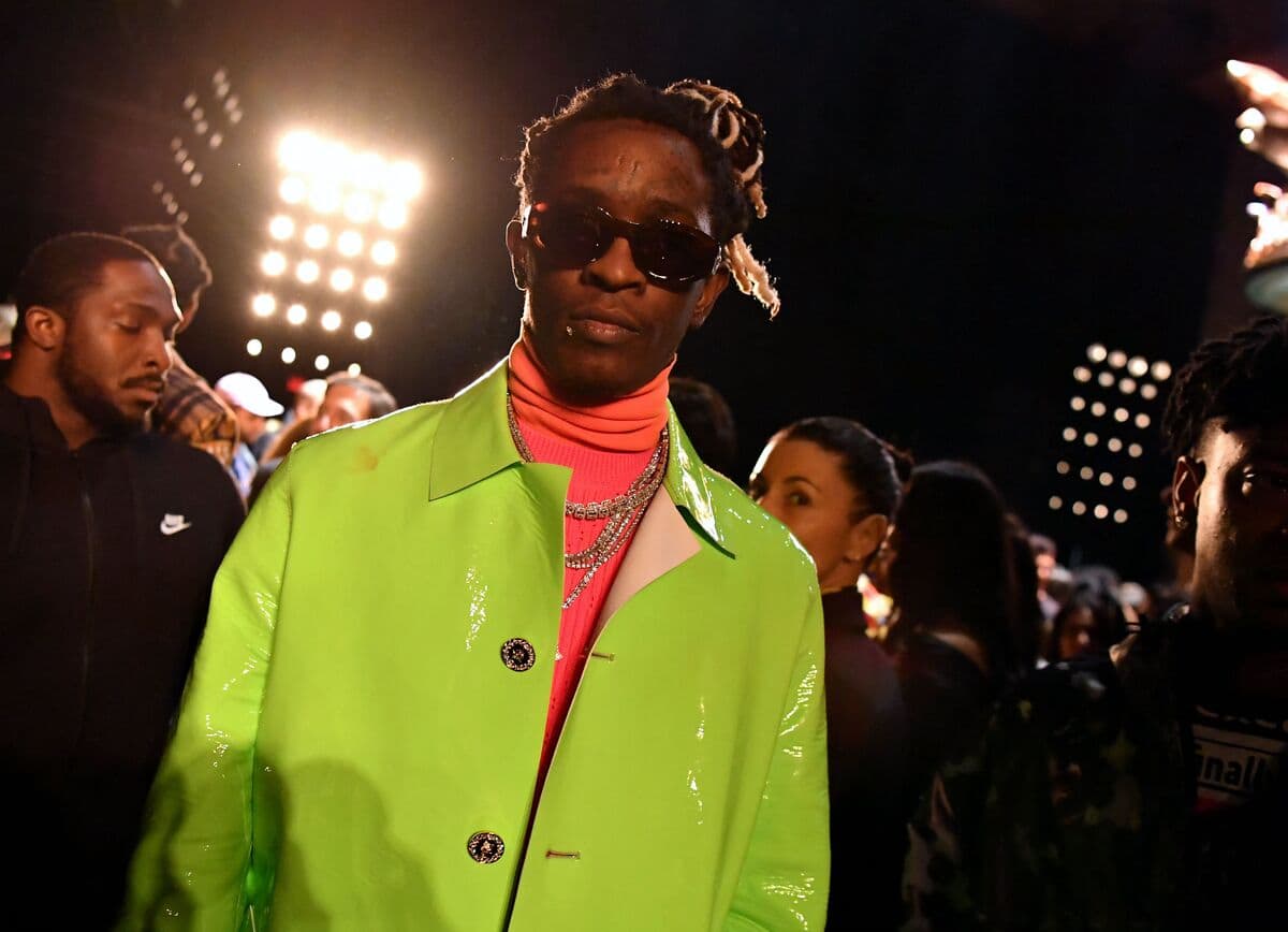 Le rappeur américain Young Thug, accusé d'être un chef de gang, plaide ...