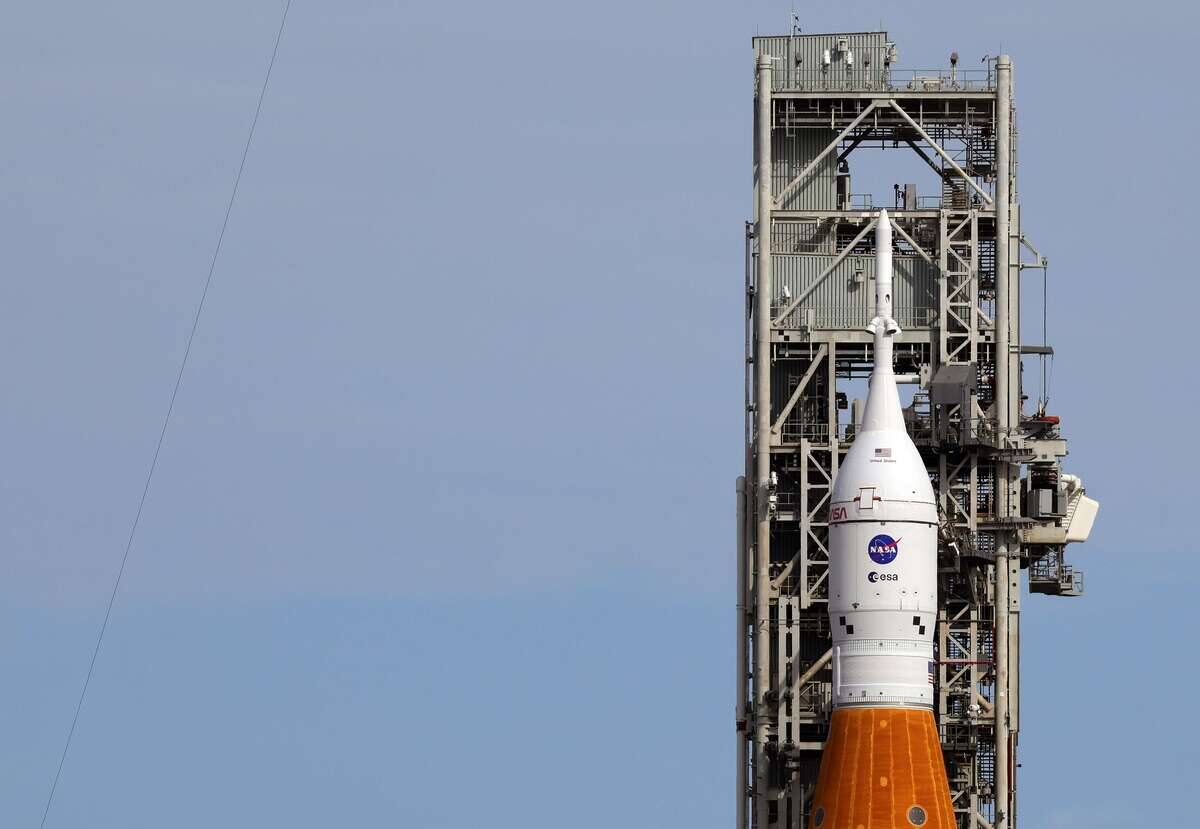 La NASA tente pour la 3e fois de faire décoller sa méga-fusée pour la ...