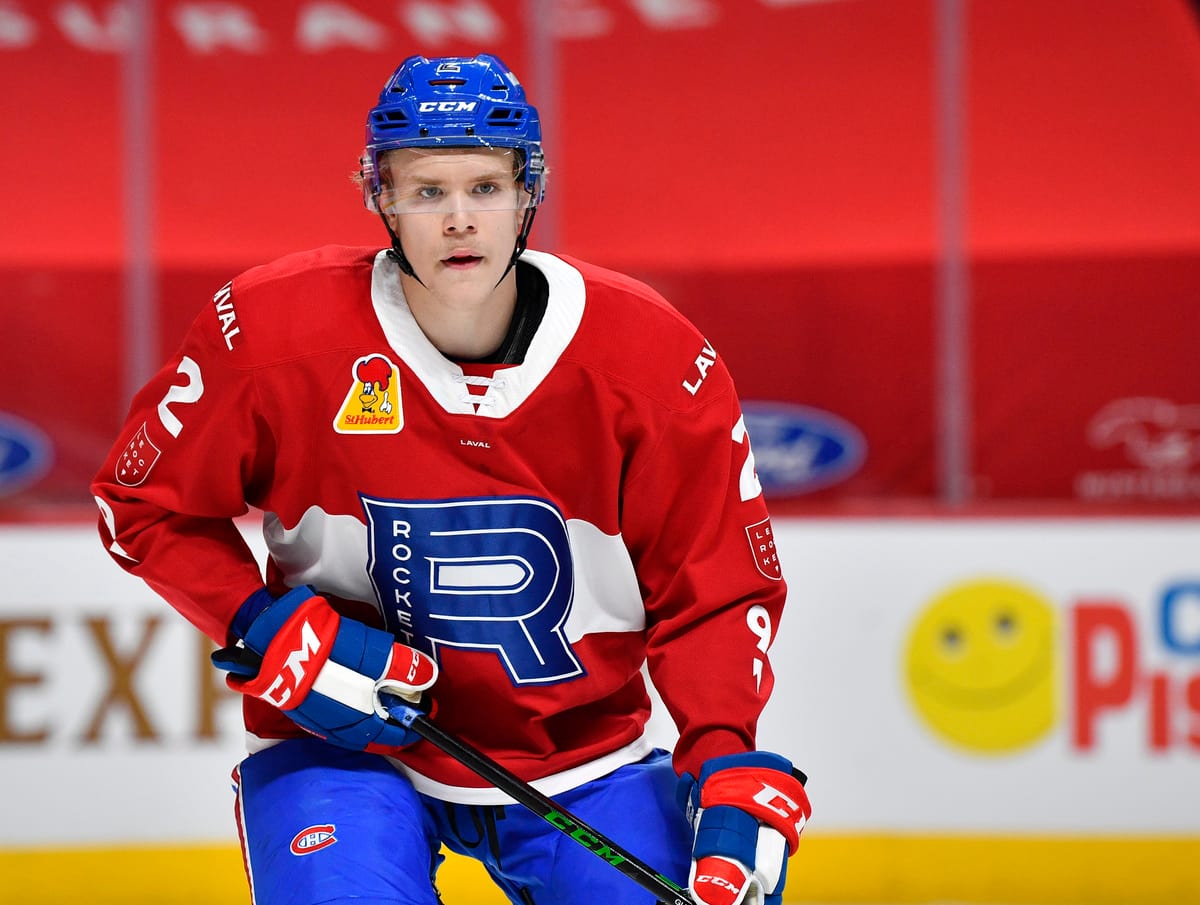 Kaiden Guhle au camp d’été d’Équipe Canada junior - TVA Sports