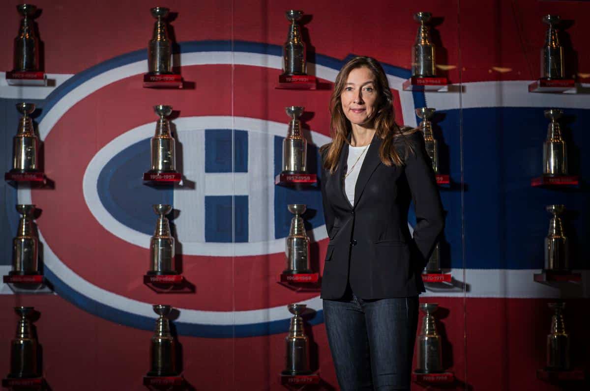 France Margaret Bélanger, première présidente de l'histoire du Canadien ...