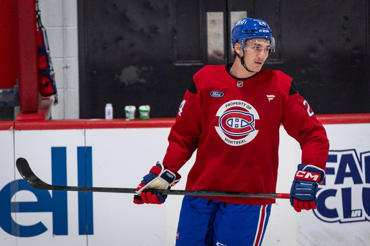 Canadien: le géant Tyler Thorpe a pris une vingtaine de livres cet été ...