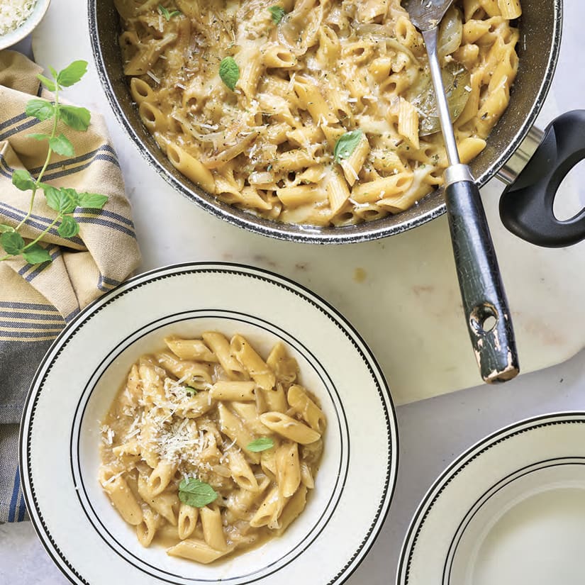 Pâtes style soupe à l’oignon | Coup de pouce