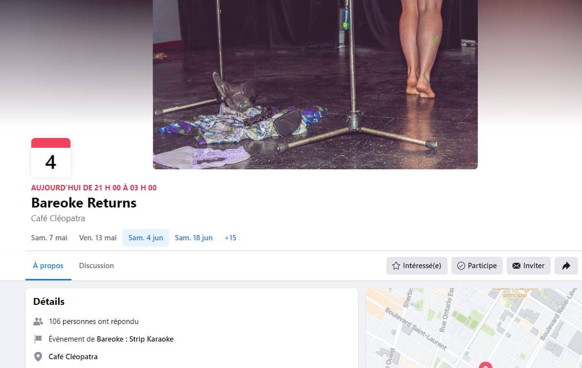 Le «strip-karaoké» est de retour dans un célèbre club montréalais | JDM