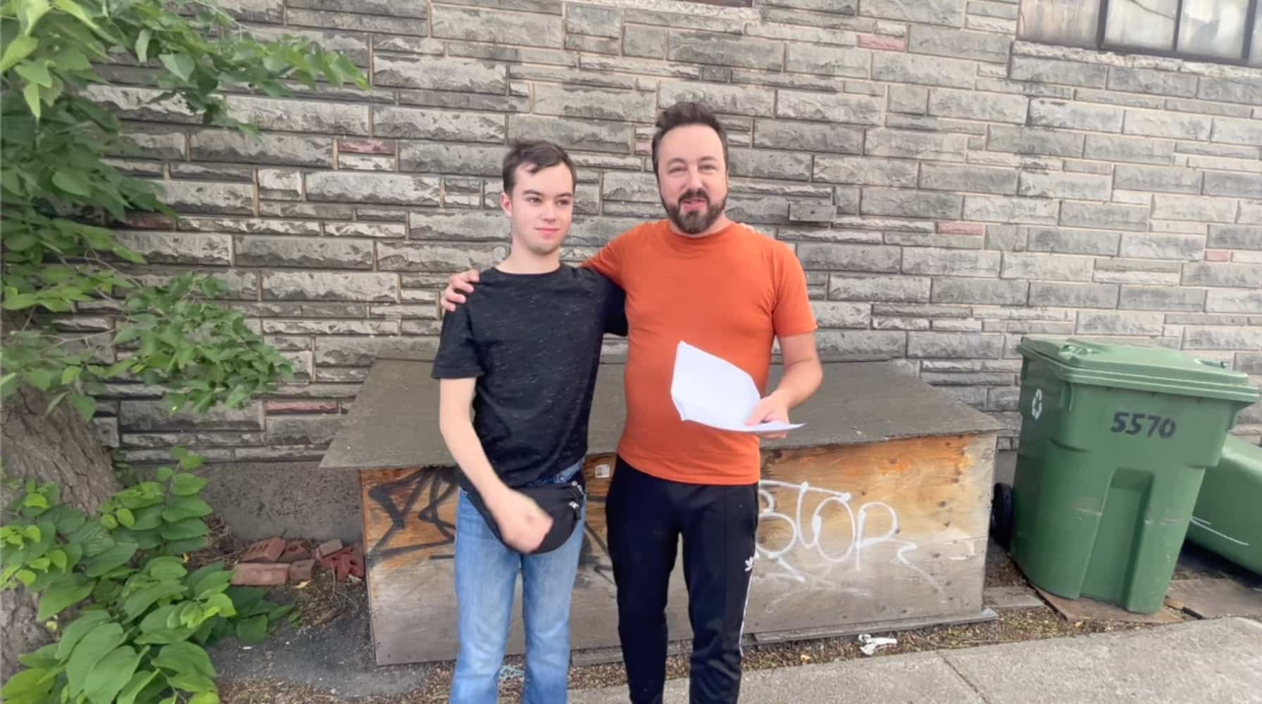 Benjamin Gratton dévoile des images inédites de son audition pour STAT ...