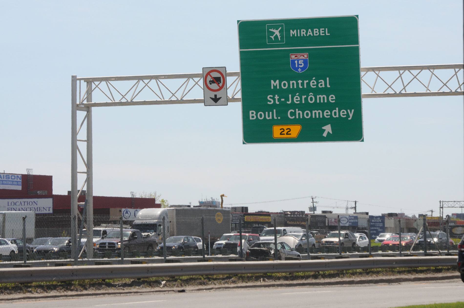 L'autoroute 440 fermée dès vendredi soir pour travaux | TVA Nouvelles