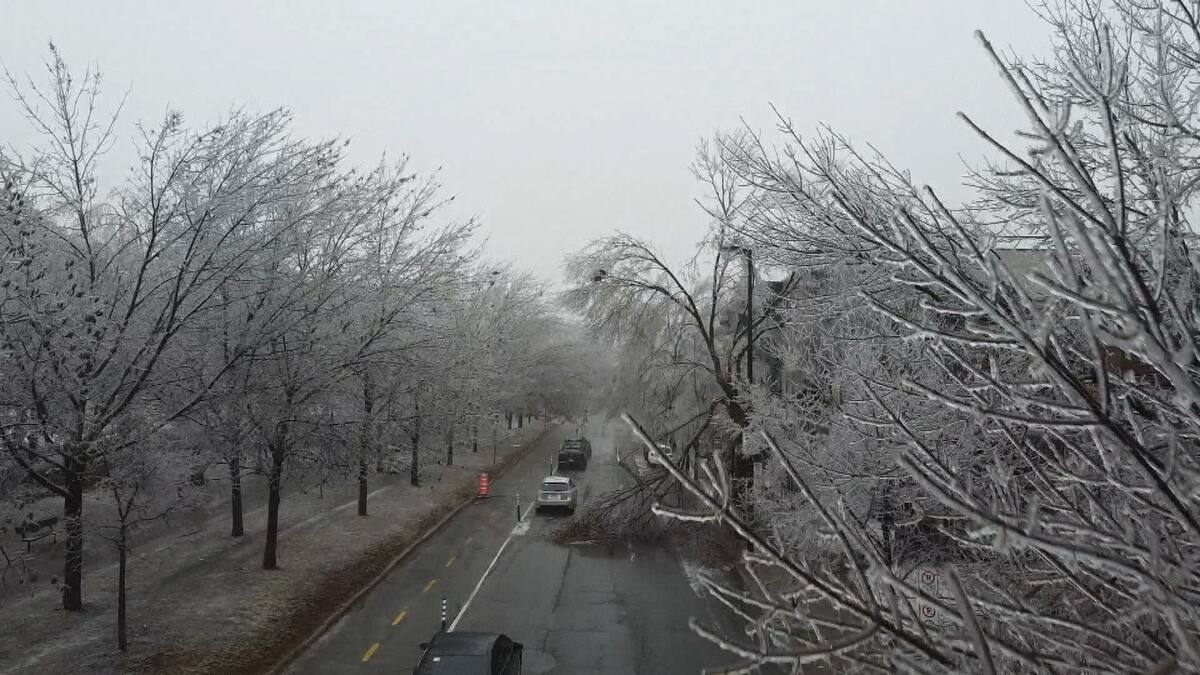 Frappées par le verglas: voici pourquoi certaines villes n’ont presque ...