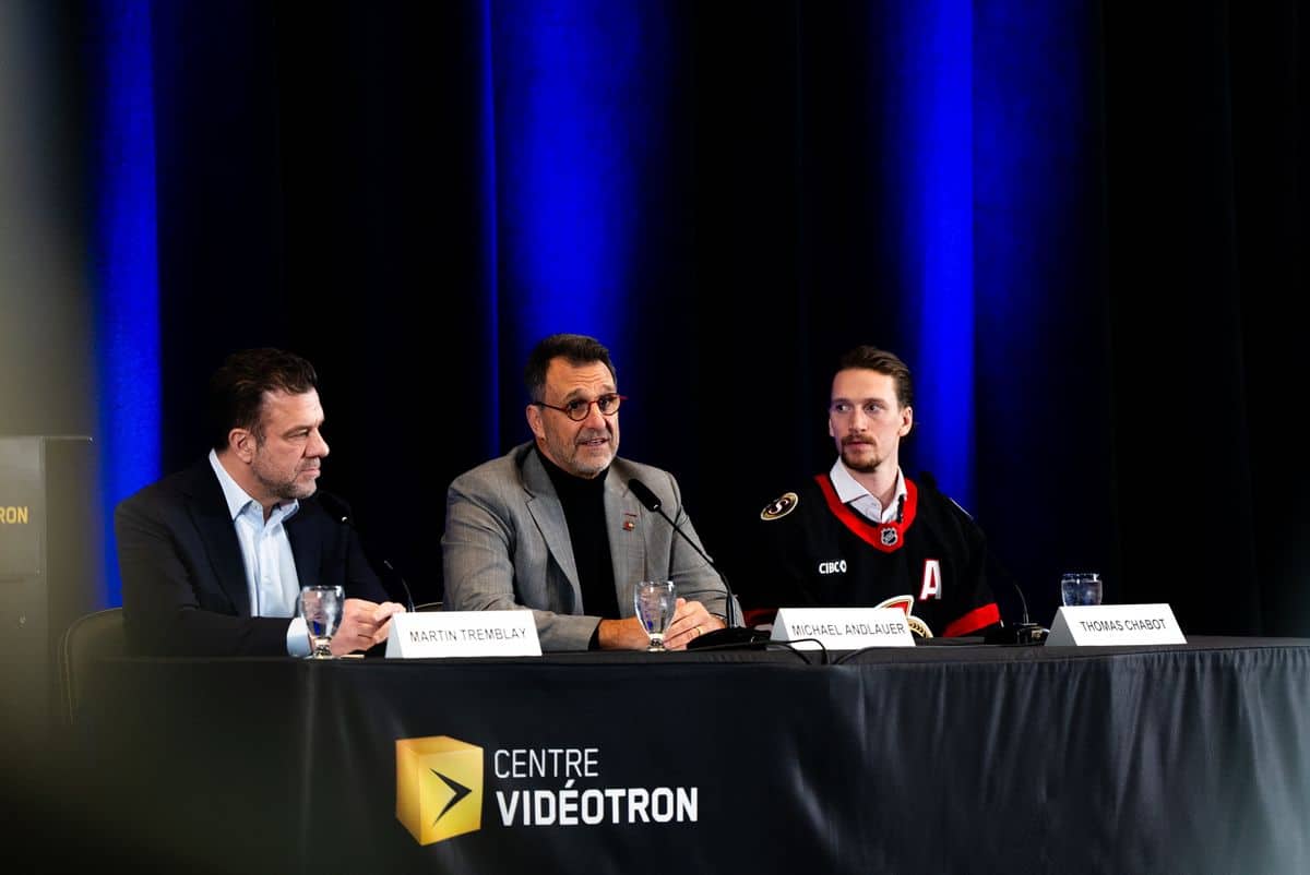 Michael Andlauer lance une flèche au CH - TVA Sports