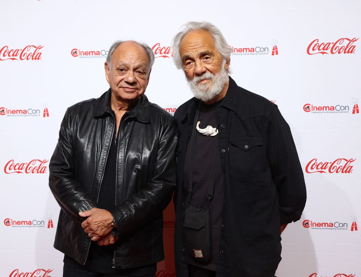 Sortie d’un documentaire : Cheech & Chong, les plus célèbres fumeurs de pot du cinéma, sont de ...