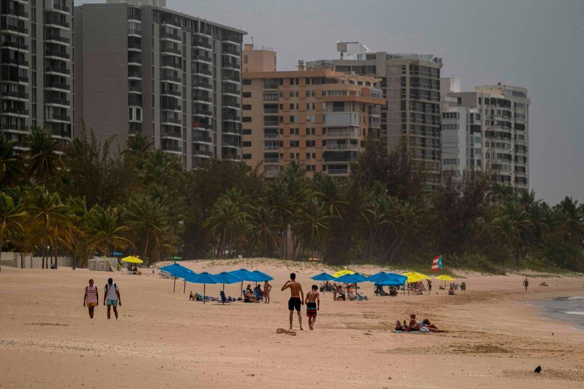 L'immense nuage issu du Sahara souffle sur Miami | TVA Nouvelles