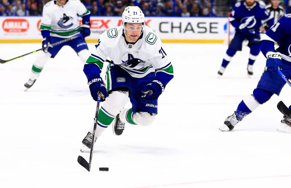 Une longue absence pour Nils Hoglander - TVA Sports