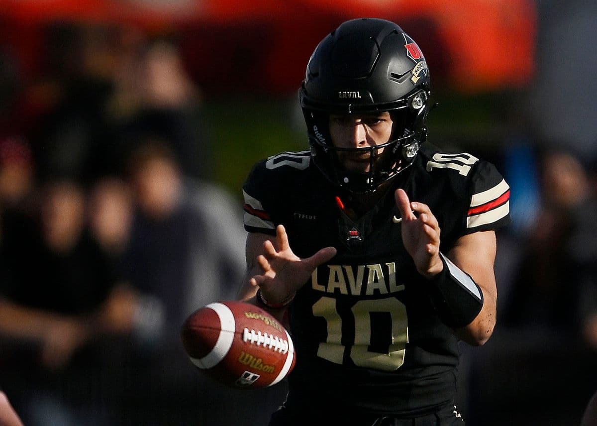 Rouge et Or: un premier départ en carrière pour le quart-arrière Jérémy ...
