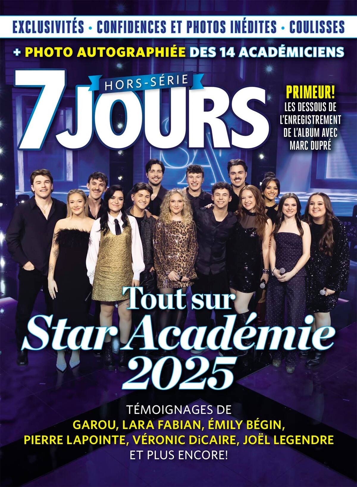 Les Académiciens lancent l’album «Star Académie 2025» | JDM
