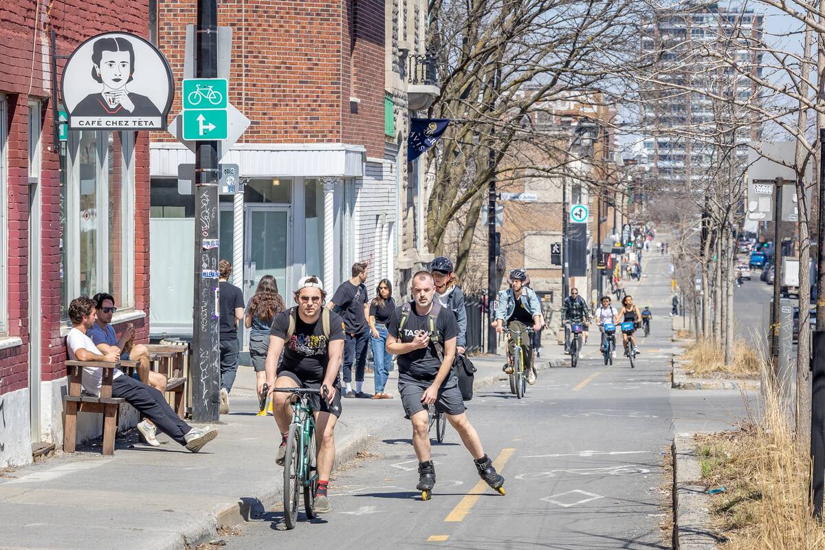 C’est quoi le problème de la piste cyclable de la rue Rachel? | 24 heures