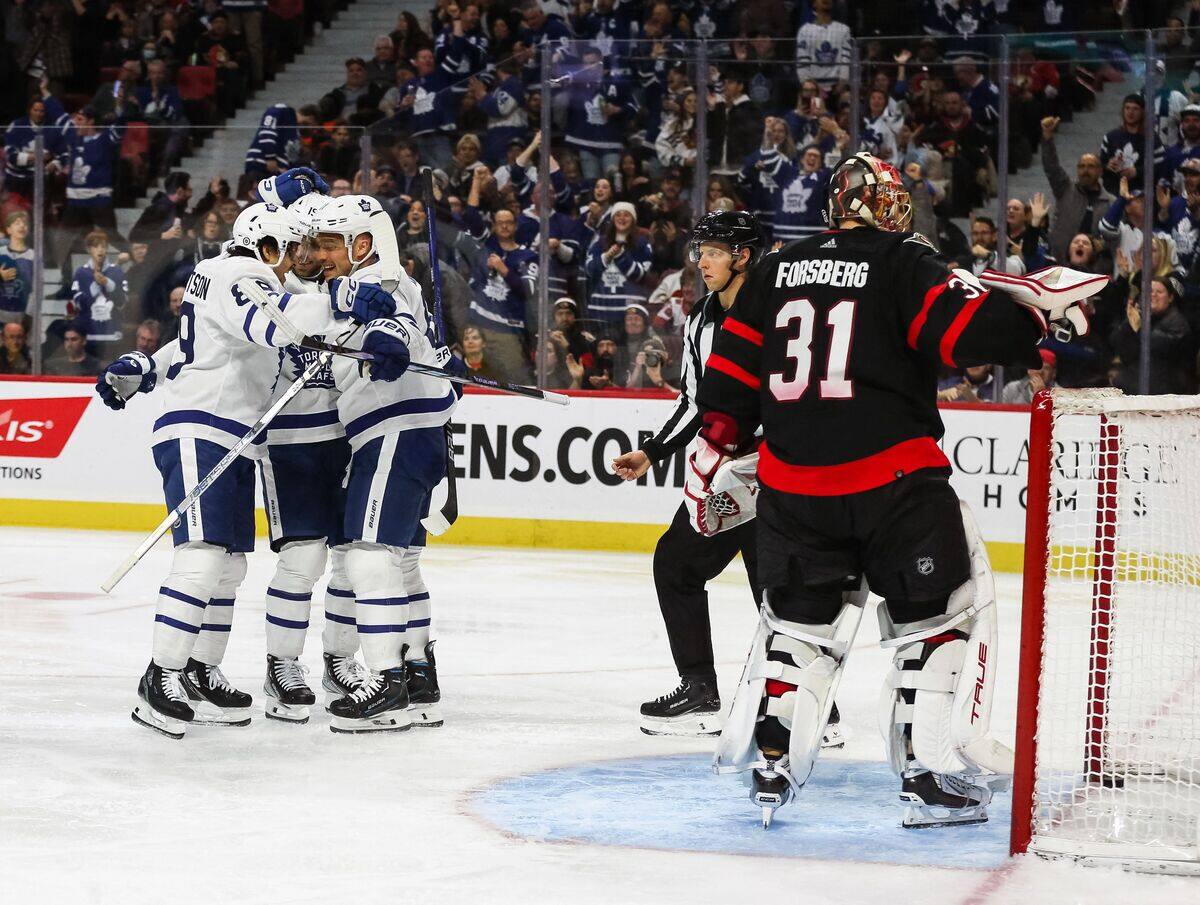 LNH: Les Leafs remportent la bataille de l’Ontario | JDQ
