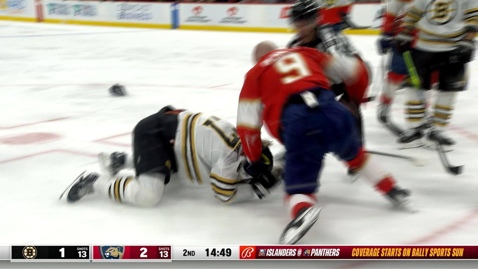 Sam Bennett voit rouge, Brad Marchand aussi | JDM