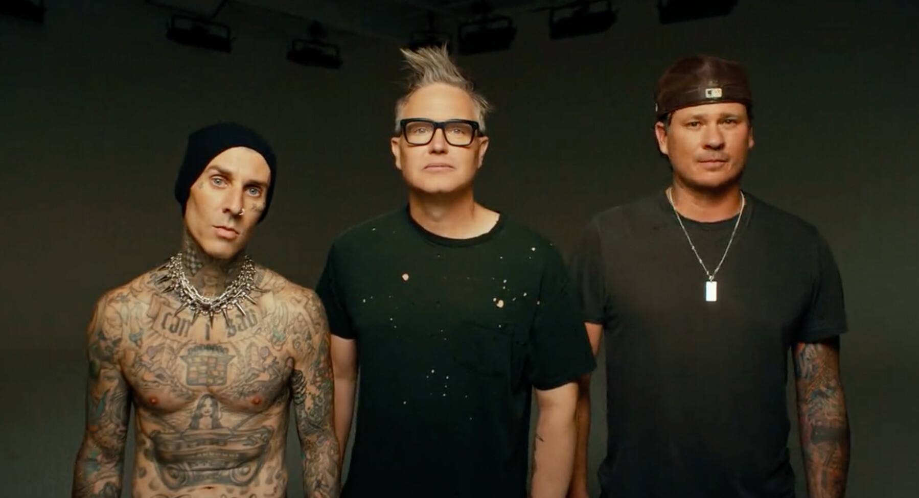 Les trois membres rassemblés, blink-182 sera de retour à Montréal | JDM