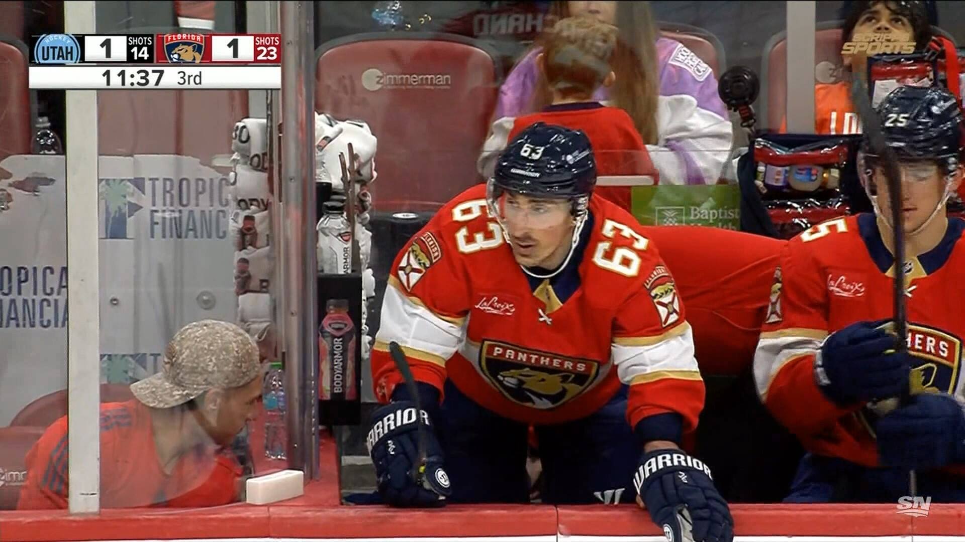 À VOIR: un premier point pour Marchand avec les Panthers | JDM