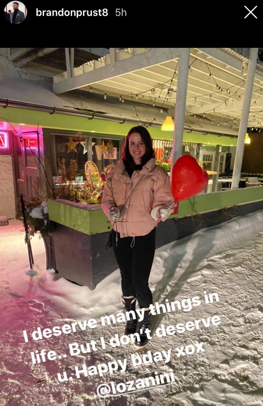 Brandon Prust est en amour et publie une première photo de couple | 7 Jours