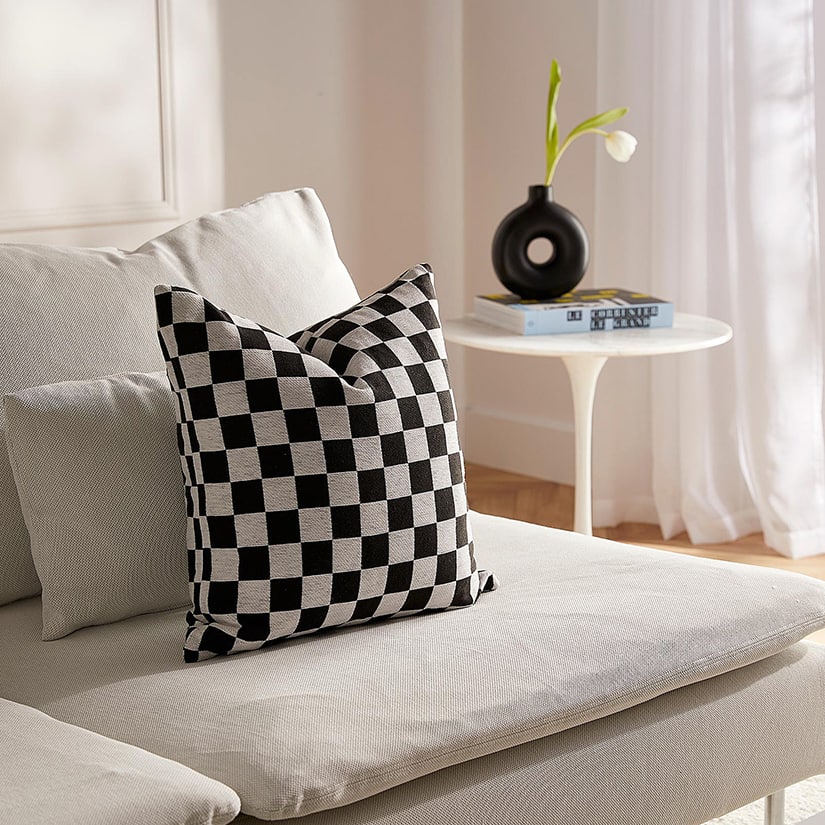 Damier: le motif déco le plus tendance de la saison | Coup de pouce