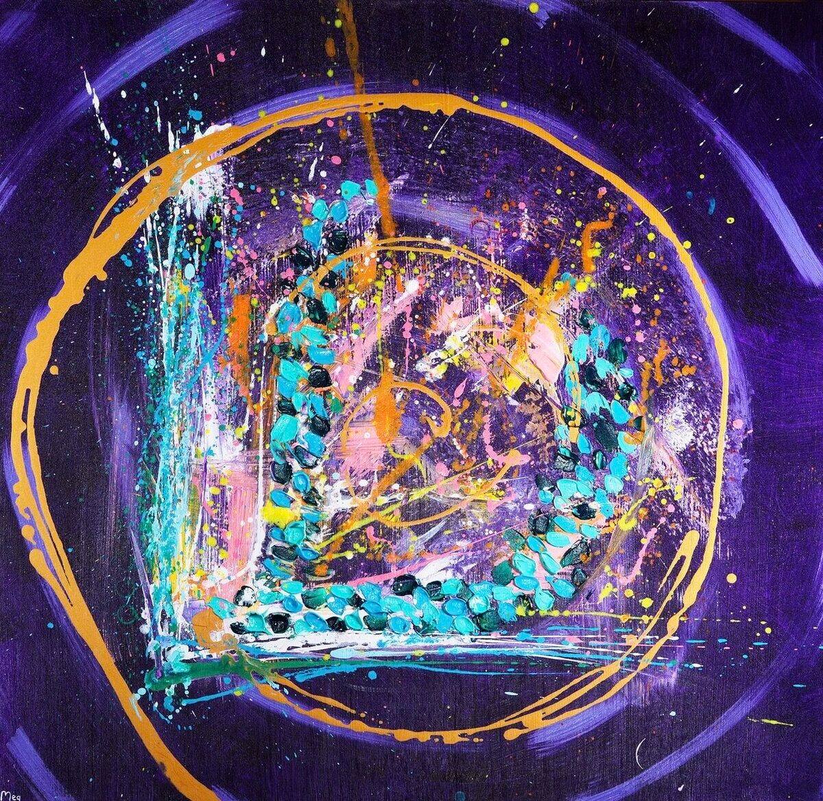 Peintre surdouée de 15 ans, Mégane Fortin vend ses toiles au Québec, à ...