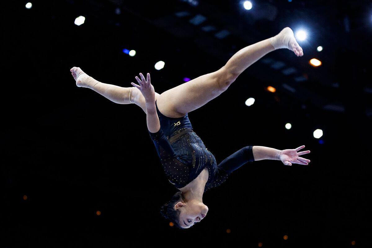 [PHOTOS] Gymnastique: «Il y a deux semaines, je ne pouvais rien faire ...