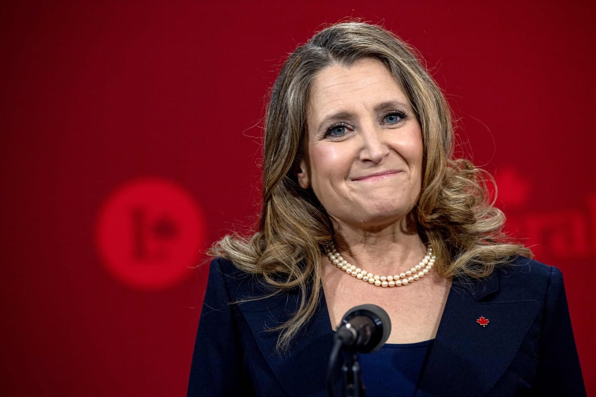 Chrystia Freeland quittera le Parlement vendredi | TVA Nouvelles
