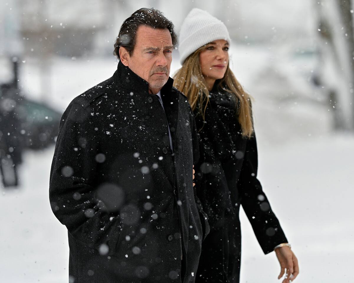 [EN IMAGES] Funérailles de Jean Lapointe: ses proches bravent la ...
