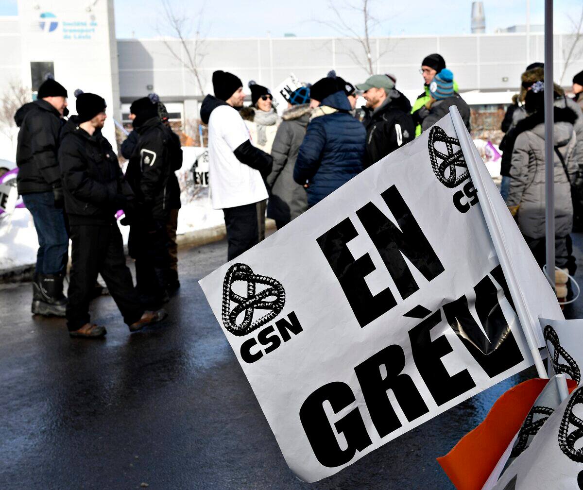 STLévis: l’avis de grève générale a été déposé | TVA Nouvelles