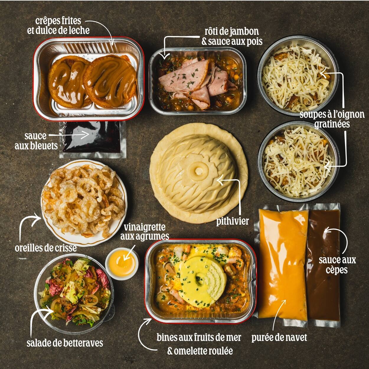 Le menu des sucres à emporter de la Cabane Au Pied de Cochon est ENFIN ...