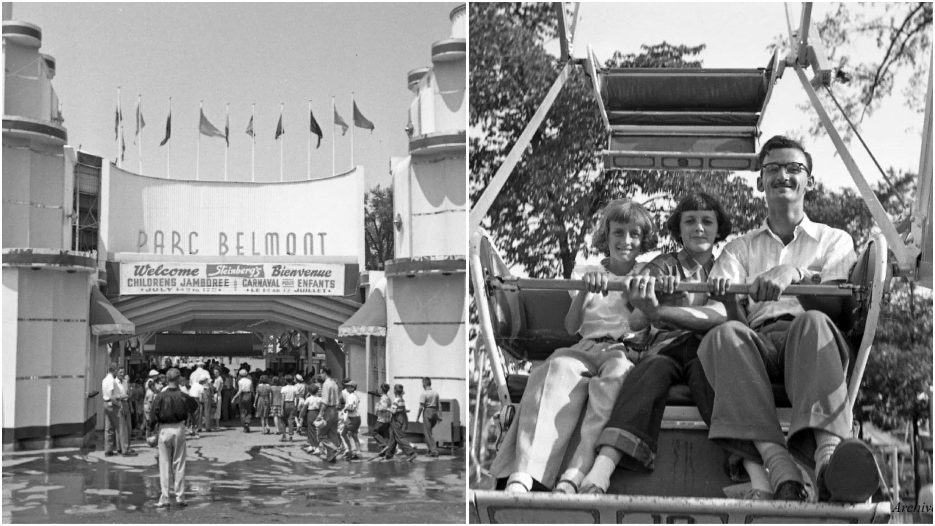 11 photos du parc Belmont, le mythique parc d’attractions qui ouvrait à ...