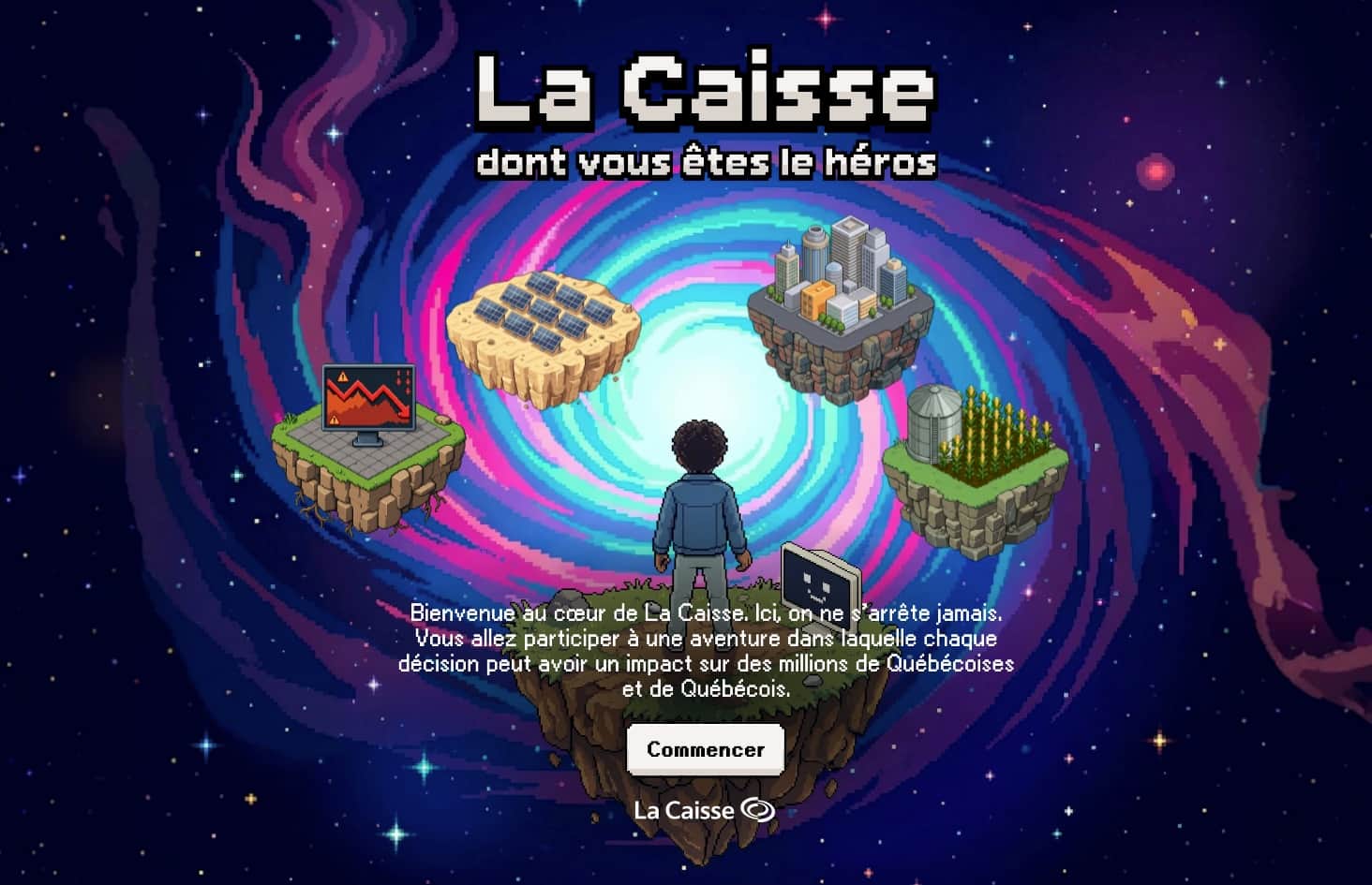 La Caisse dépense 188 000 $ dans un jeu vidéo pour expliquer son rôle ...