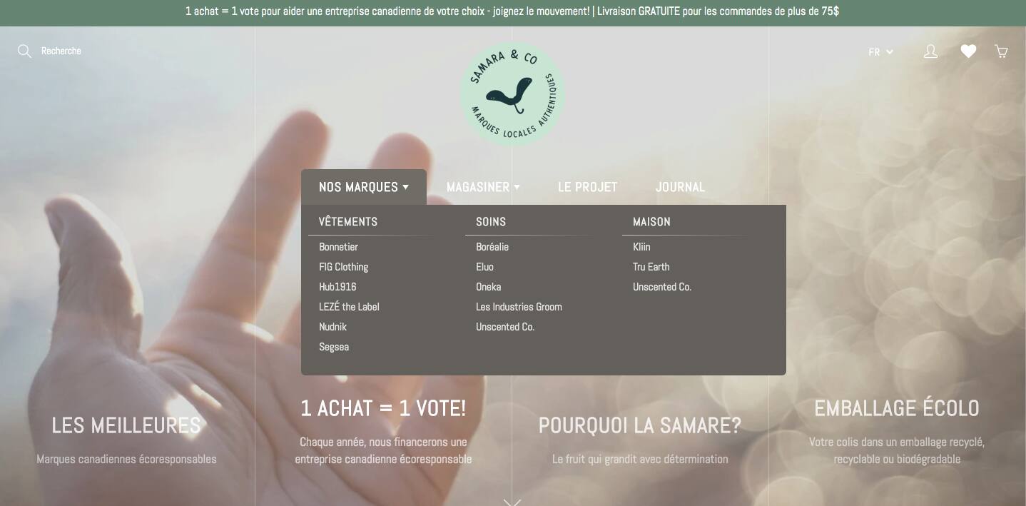 Samara & Co: une nouvelle plateforme d’achat local et écoresponsable | JDM