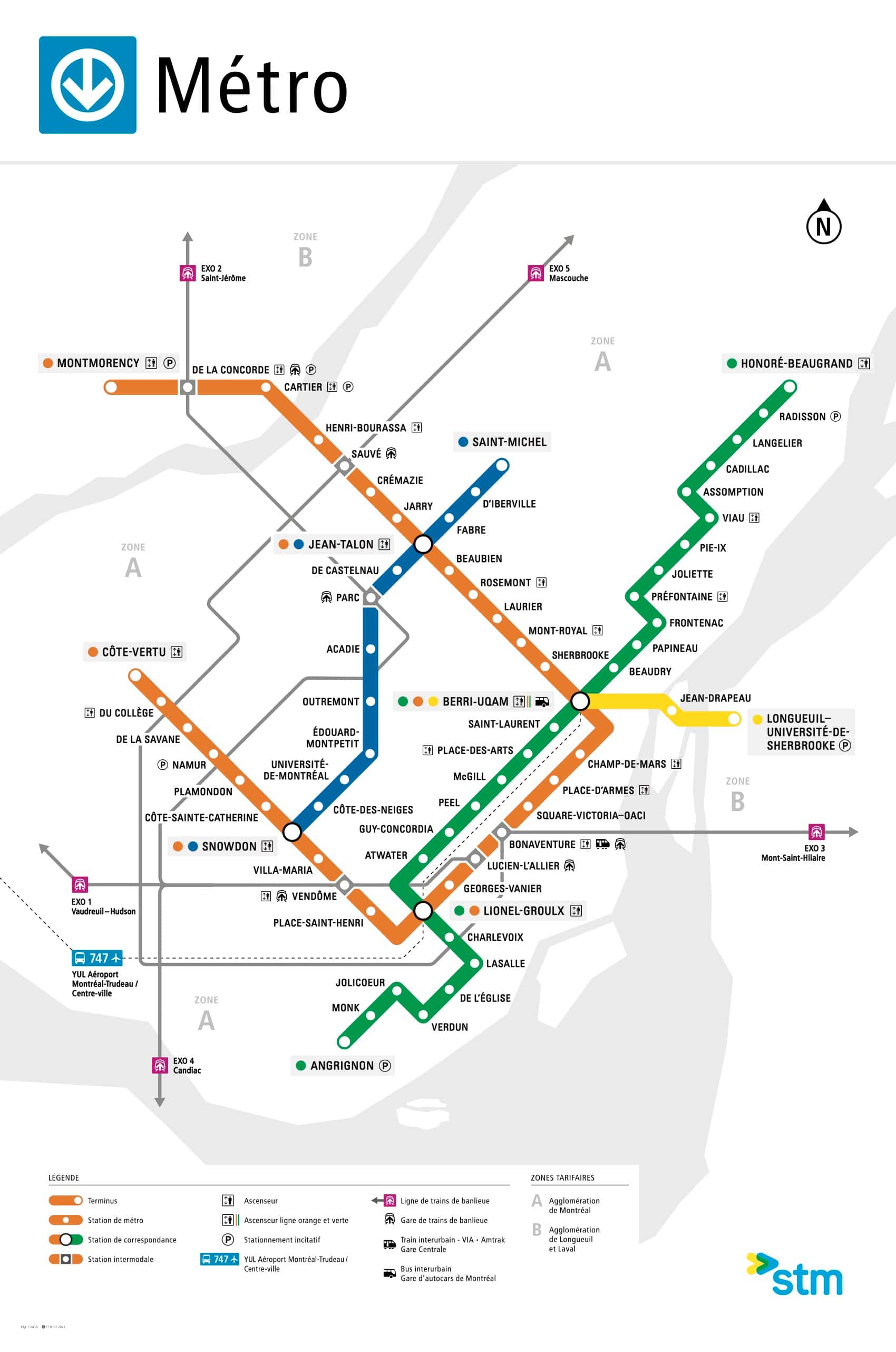 J'ai marché la ligne jaune du métro du début à la fin: voici comment ça ...