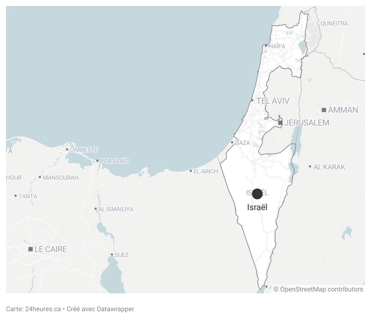 Où se trouvent l'Iran et Israël? Une carte pour mieux comprendre | 24 ...