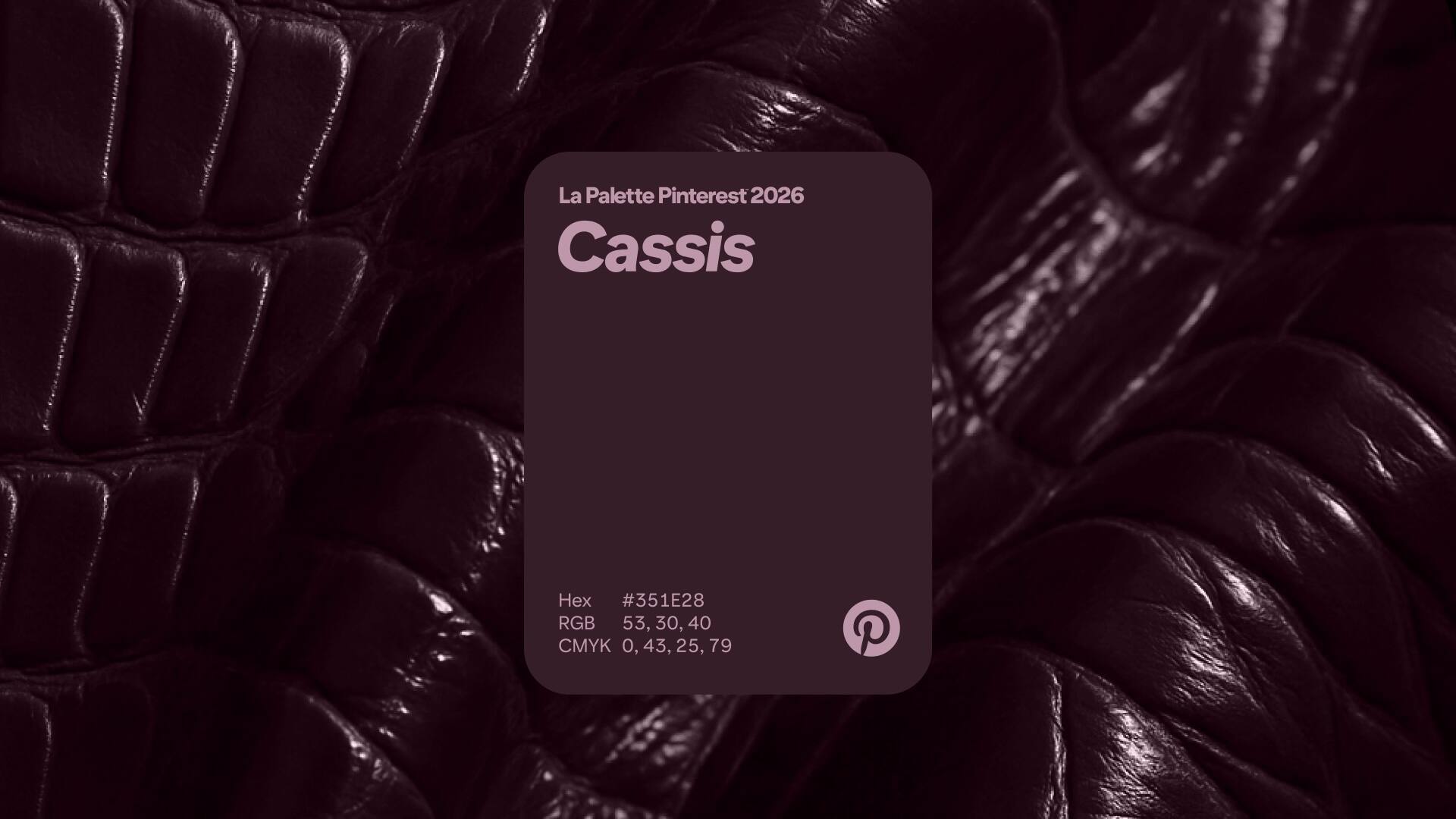 Pinterest dévoile sa palette tendance pour 2026 et elle est colorée à ...