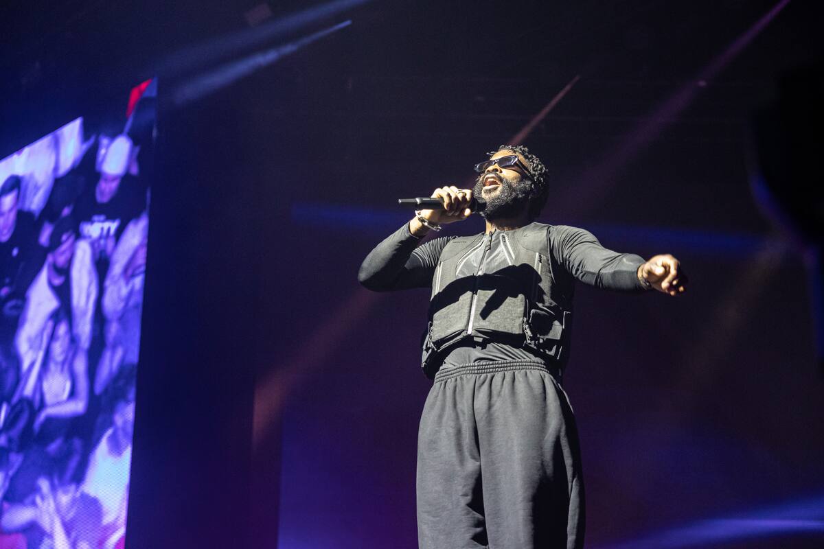 Damso en plein contrôle: le rappeur belge était en vedette au Centre ...