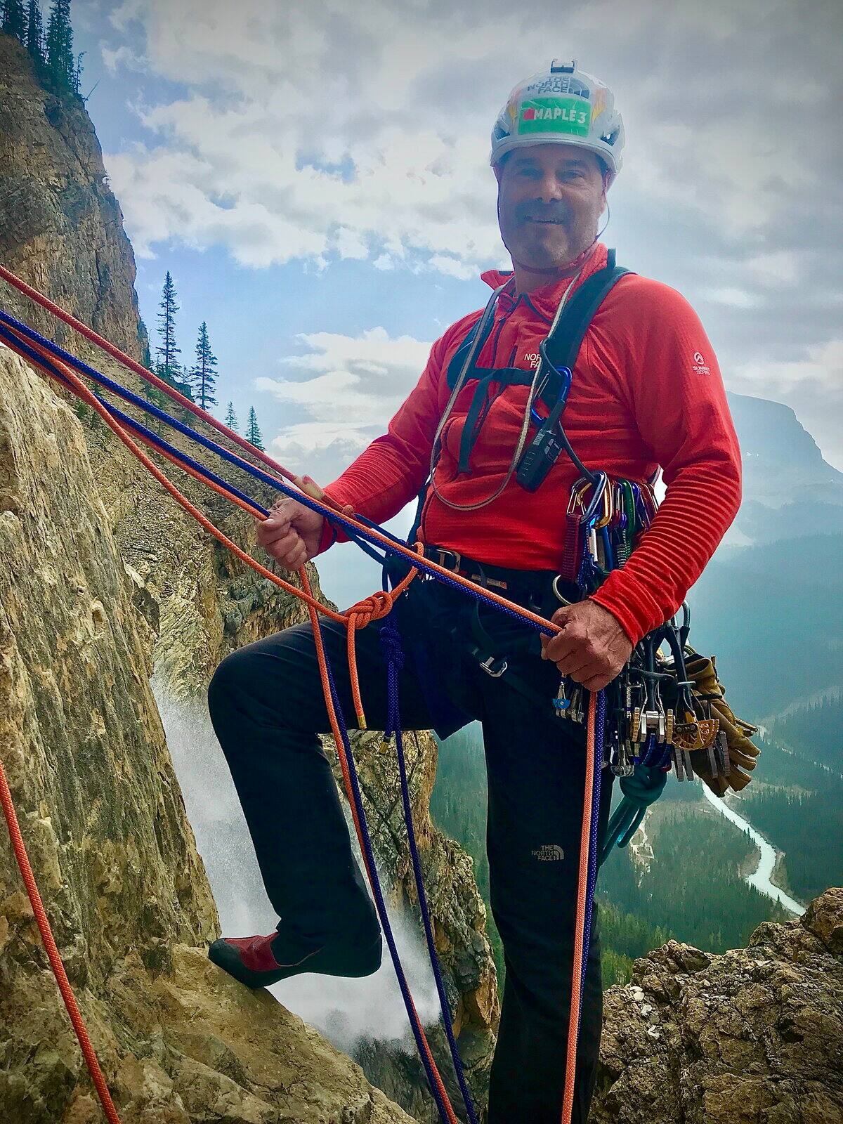 François-Guy Thivierge escalade la deuxième plus haute chute au Canada ...
