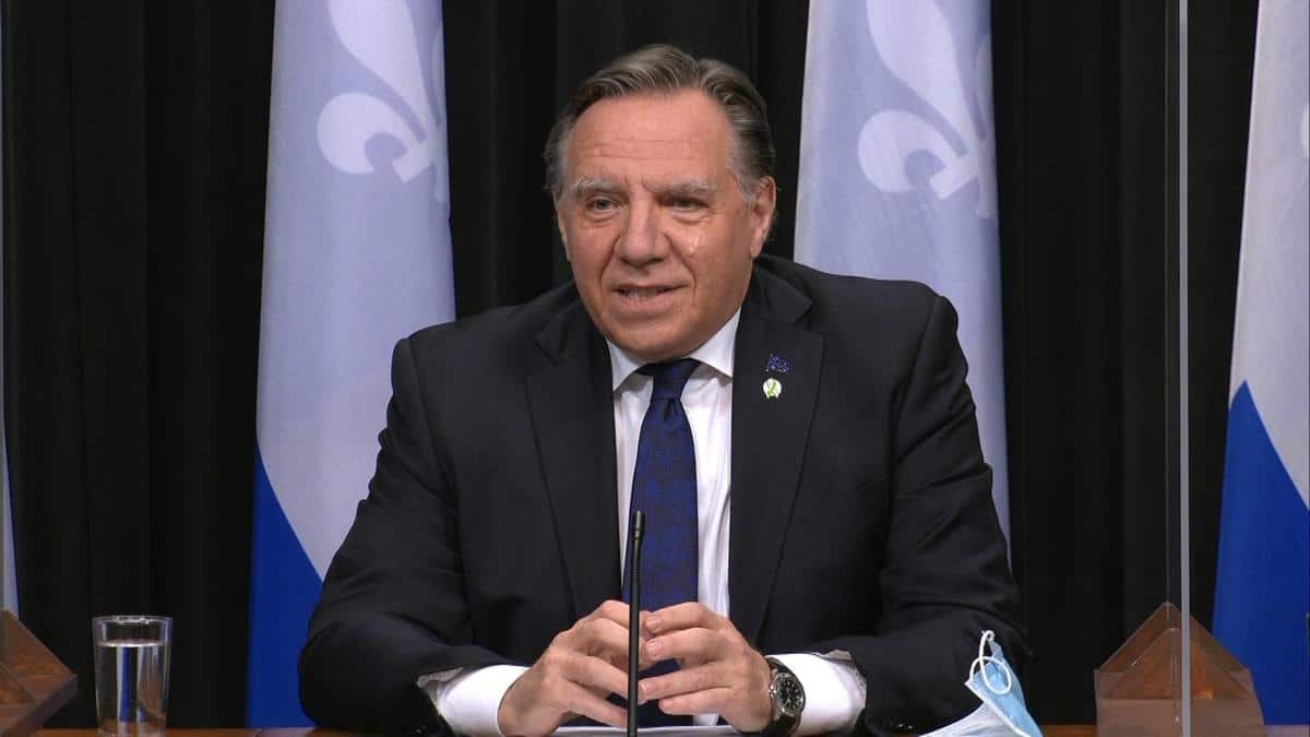 François Legault se dit optimiste grâce à la vaccination | TVA Nouvelles