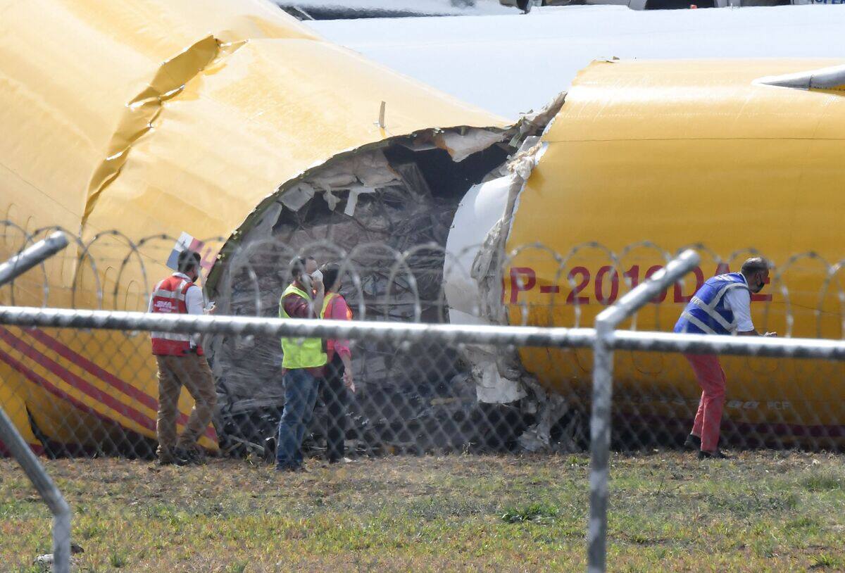 Costa Rica : un avion-cargo se casse en deux lors d’un atterrissage d ...