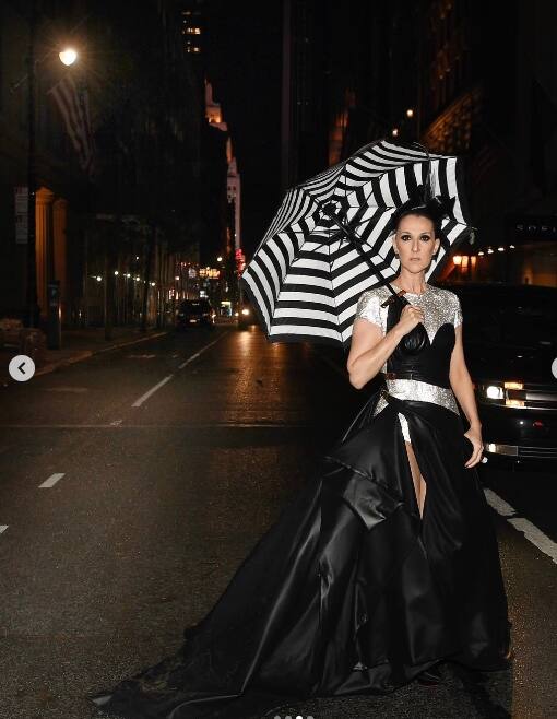 Photos souvenirs: Céline Dion se remémore ses looks passés du Met Gala ...