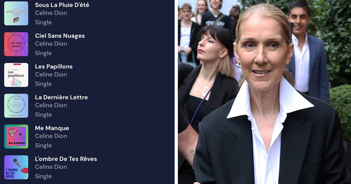 Des dizaines de nouvelles chansons de Céline Dion sont disponibles sur ...