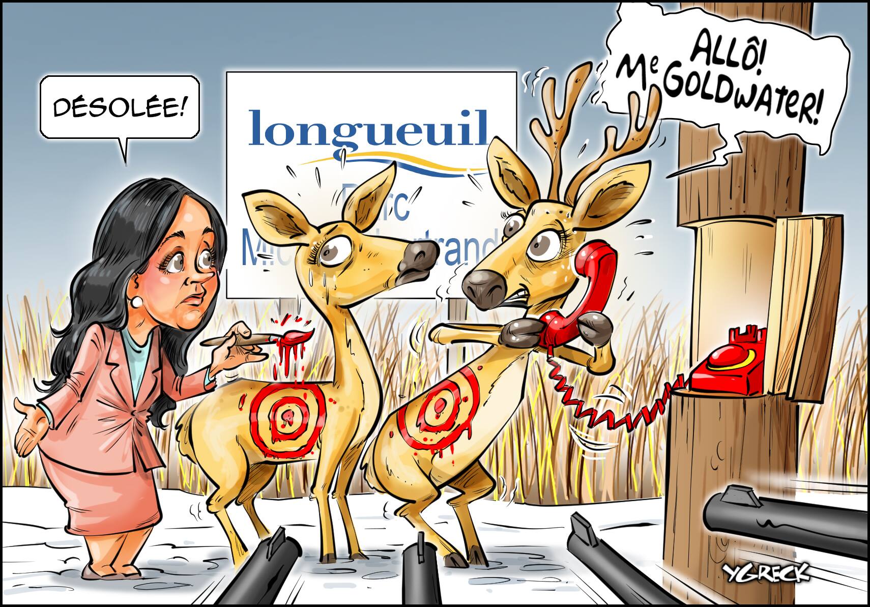 La caricature d'Ygreck | Le Journal de Montréal