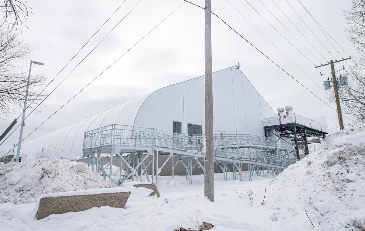 Complexe temporaire à assemblage rapide: 62 lits de plus à l’hôpital de ...