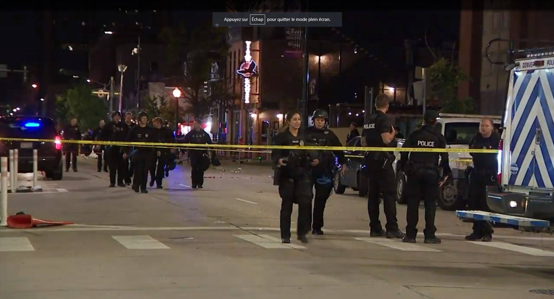 Une fusillade fait au moins un mort et 19 blessés en Illinois | TVA ...