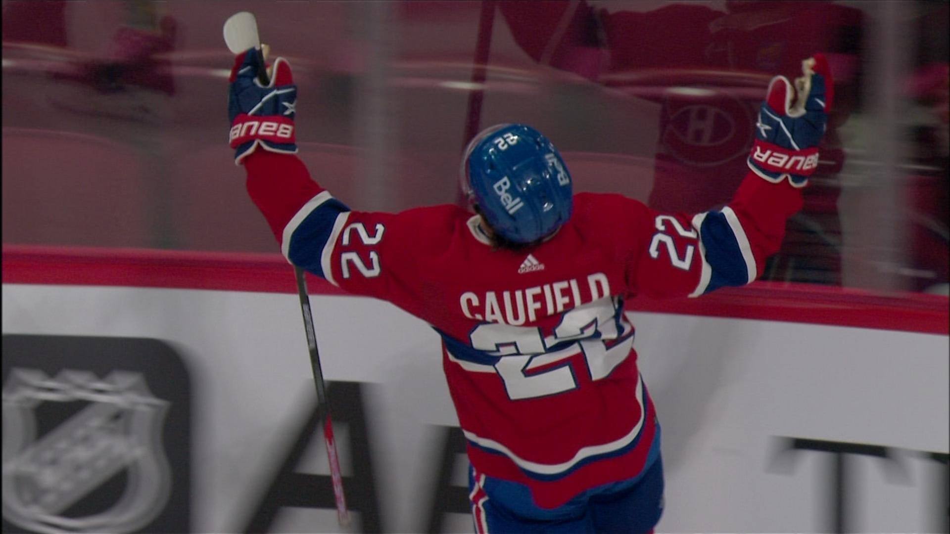 Caufield marque les deux premiers buts de la saison du CH - TVA Sports