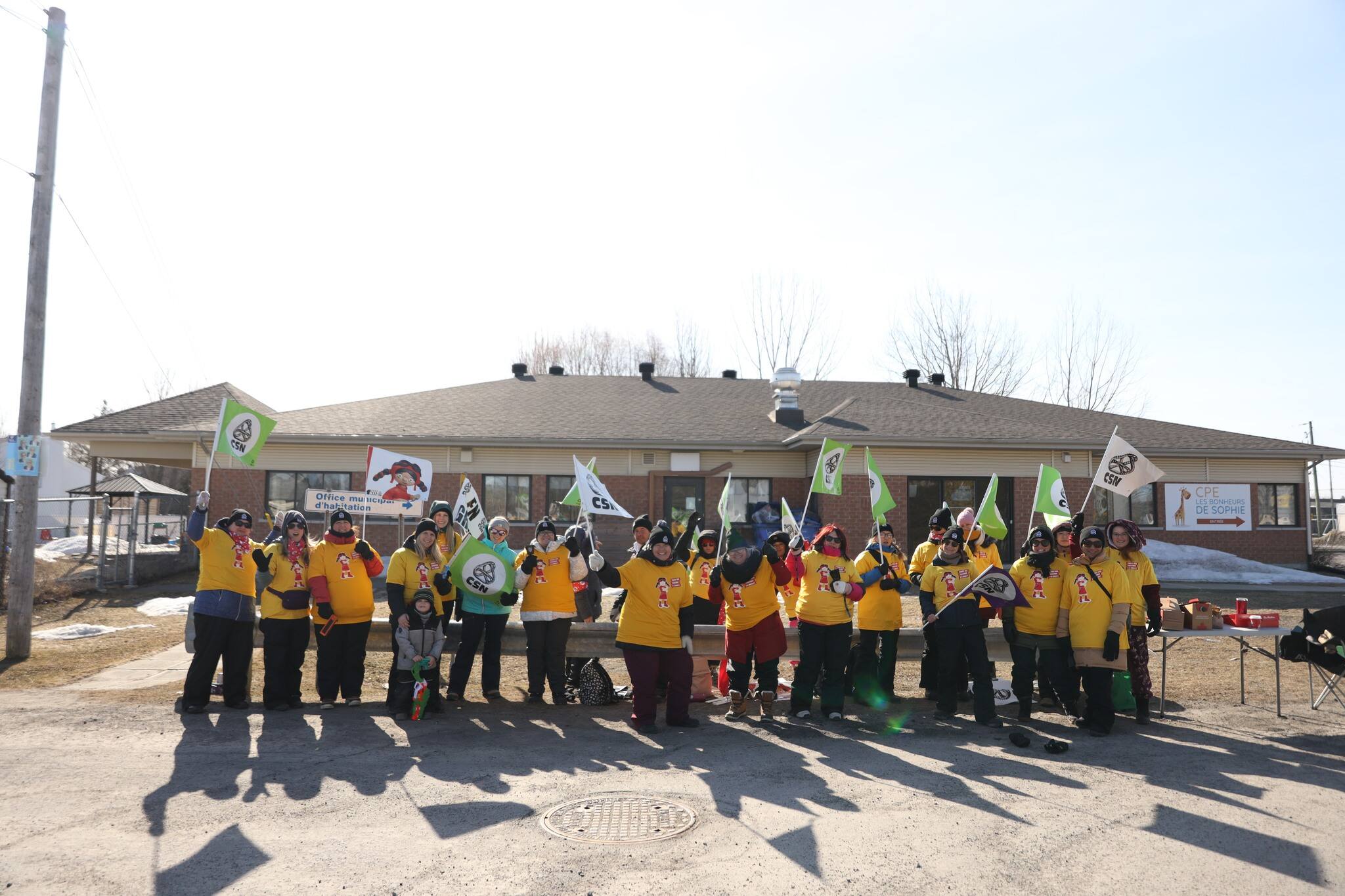 Grève dans 400 CPE du Québec: deux nouvelles journées s'ajoutent la ...